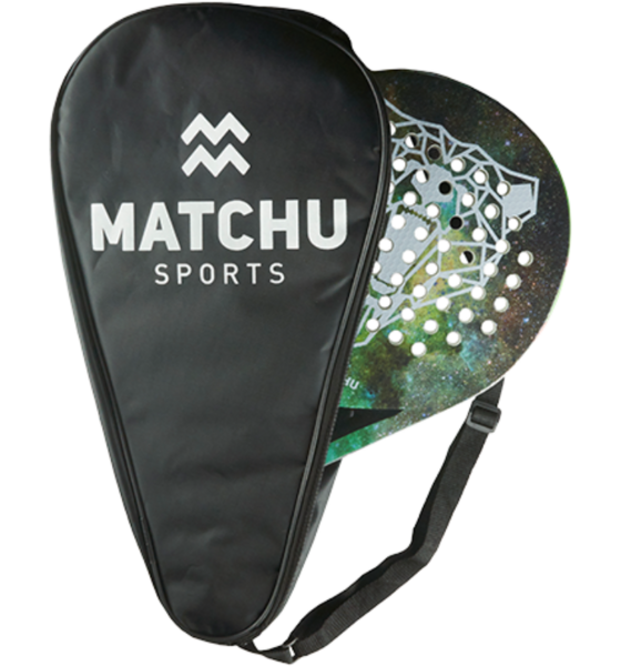MATCHU SPORTS Padelracket Bear - Rund Form För Nybörjare Och Försvarare ...