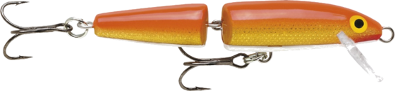 RAPALA Rapala Jointed Floating 7cm - Gold Fluorescent Red på stadium.se