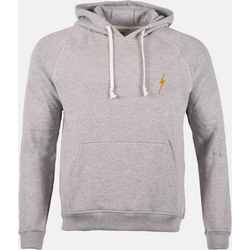 LIGHTNING BOLT Essential Heather Fleece Hoodie på stadium.se