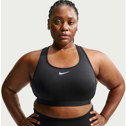 NIKE Women's Padded Sports Bra (plus Size) Swoosh Medium Support på ...