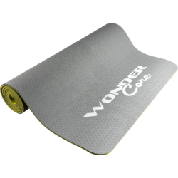 NORTHIX Wonder Core - Yoga Mat Tpe - Yellow/grey på stadium.se