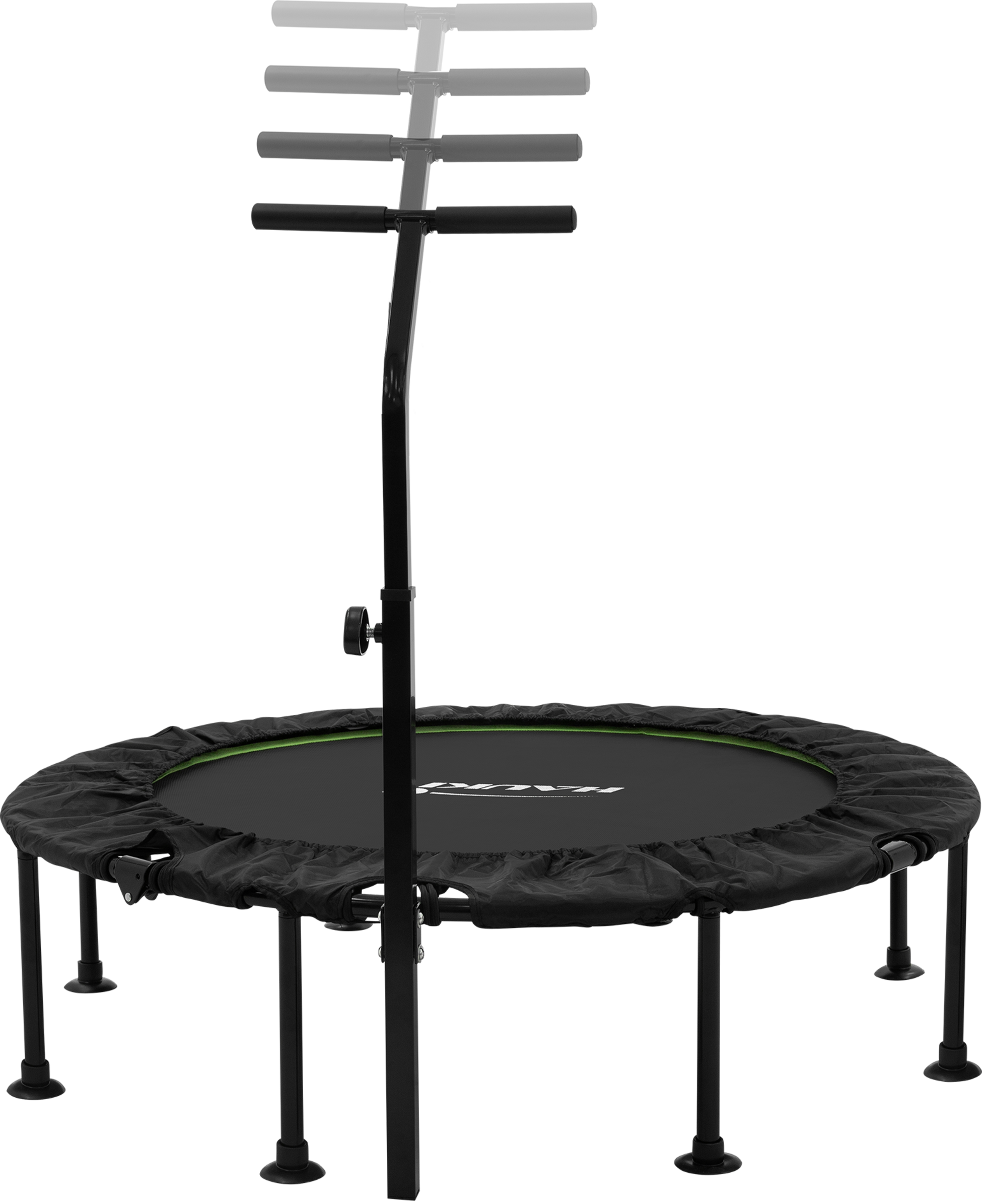 HAUKI Trampolin Ø122cm Med Höj- Och Sänkbart Handtag Stålgrön Upp Till 150kg Hauki på stadium.se